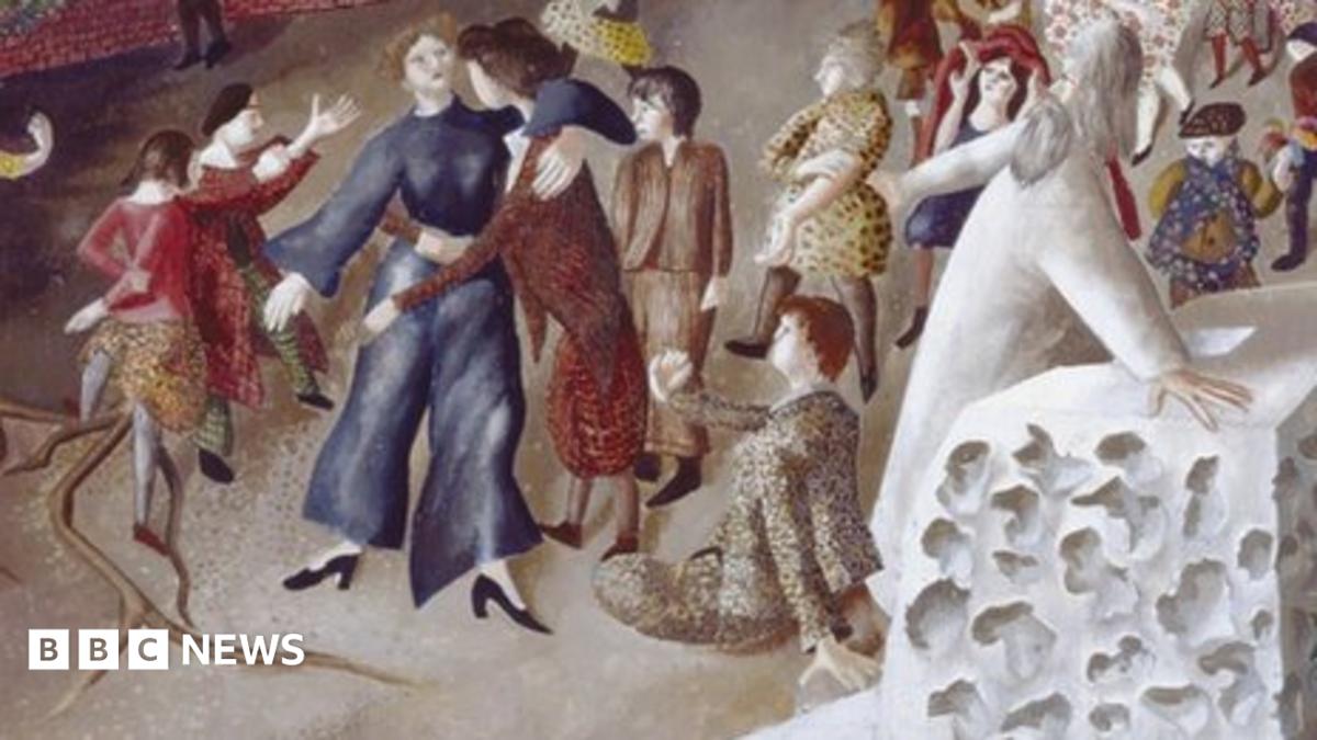 In pictures: Art between World War I and World War II - BBC News