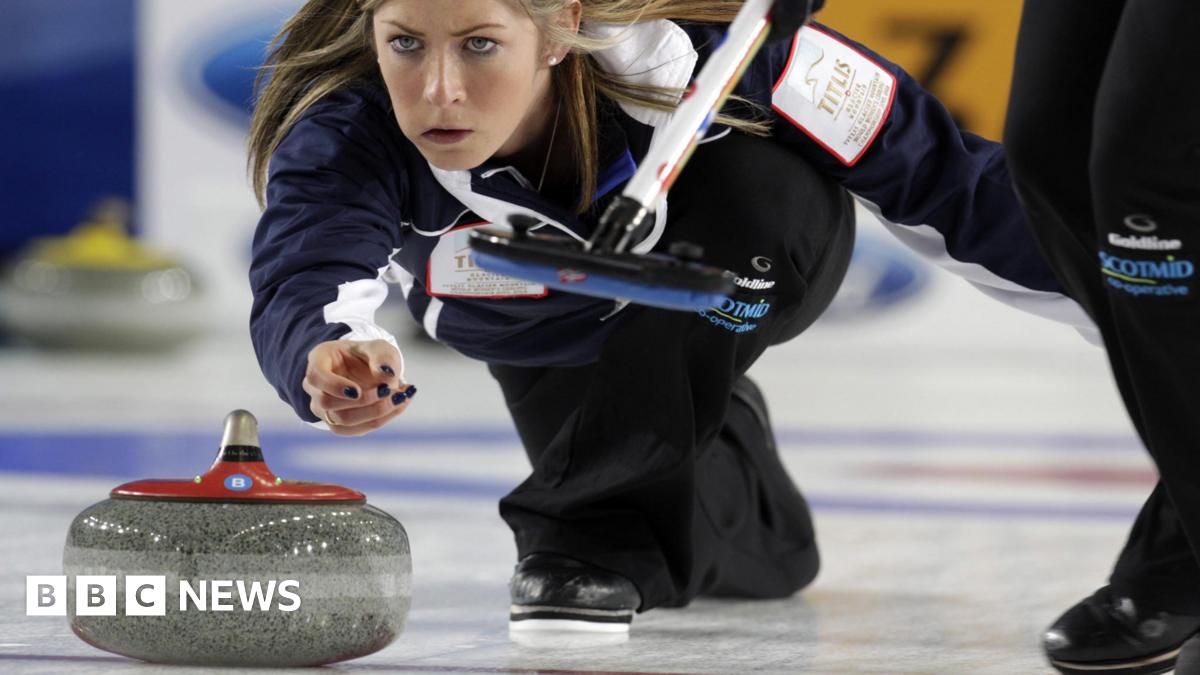 Swedish friction experts on why curling stones curl - BBC News