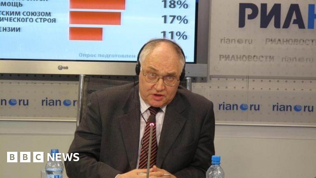 Russia Levada Centre pollsters targeted as 'foreign agents' - BBC News