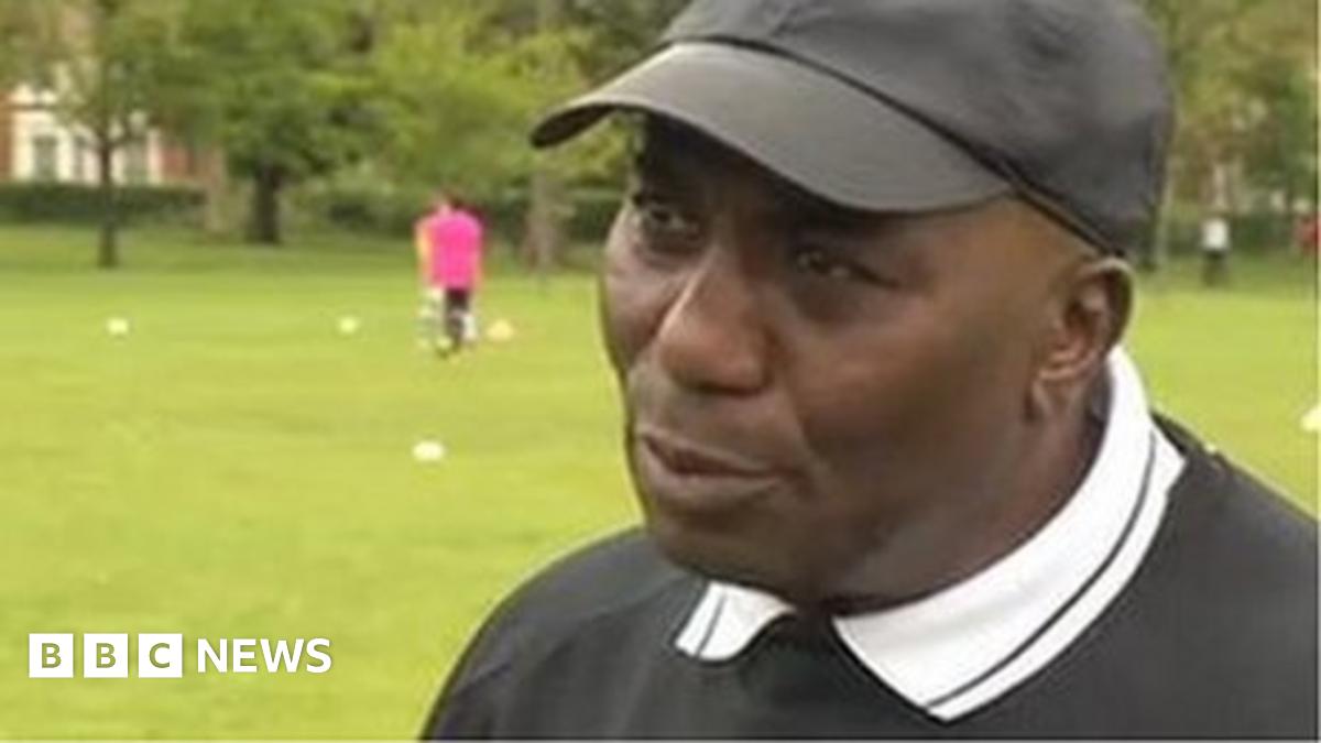 First black England player revealed to be Benjamin Odeje - BBC News