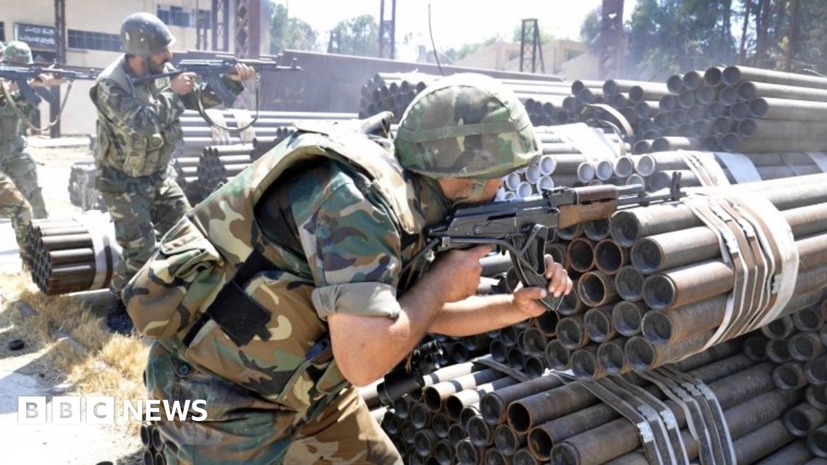 Syrian president Assad says army 'has balance of power' - BBC News