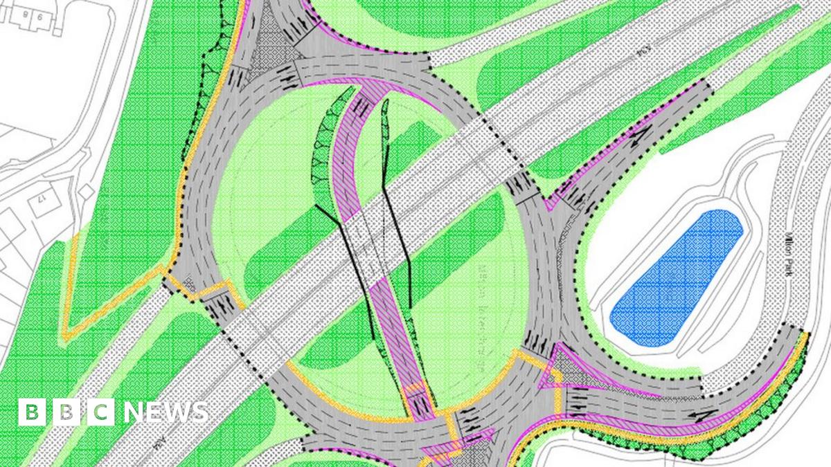 Milton Interchange to get £10m upgrade - BBC News