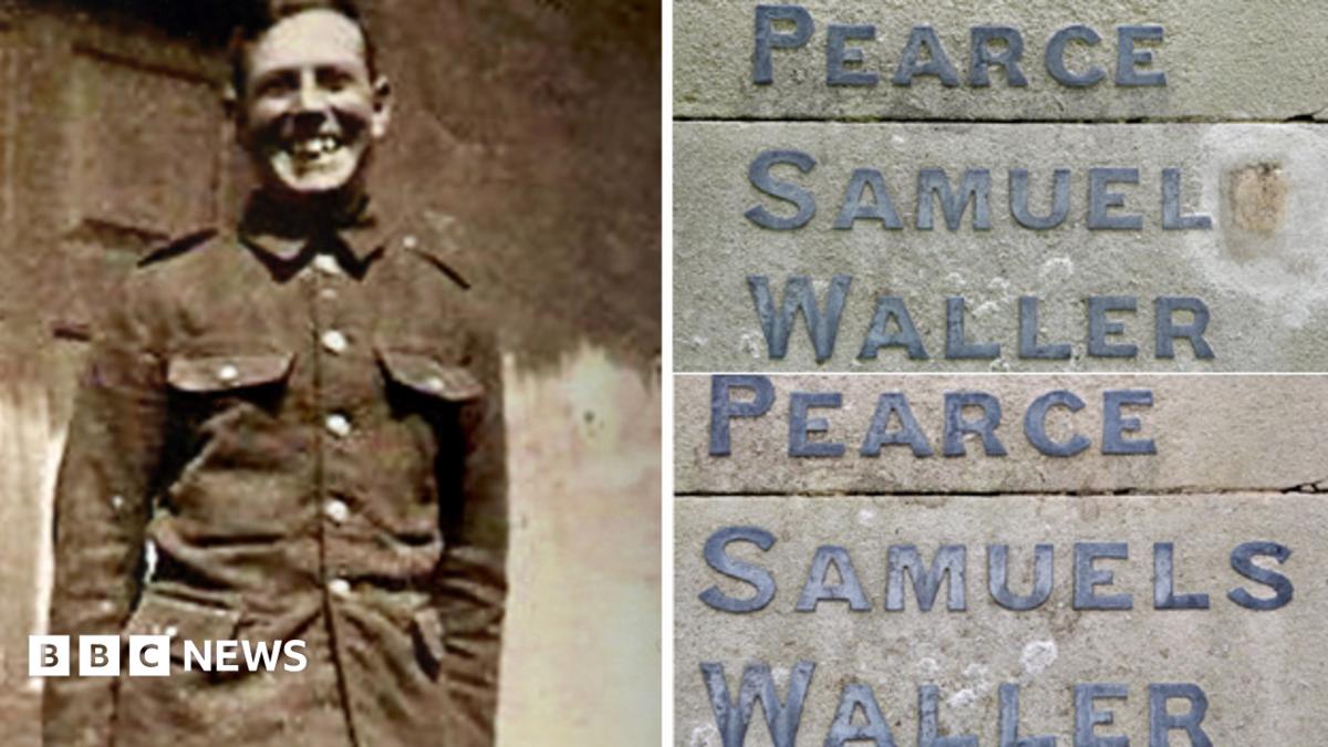 Shepreth war memorial: Soldier's name corrected - BBC News