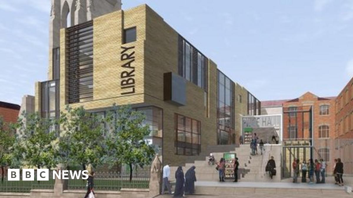 Plans for £9.25m Halifax library unveiled - BBC News