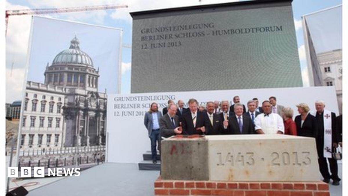 Germany begins reconstruction of historic Berlin palace - BBC News