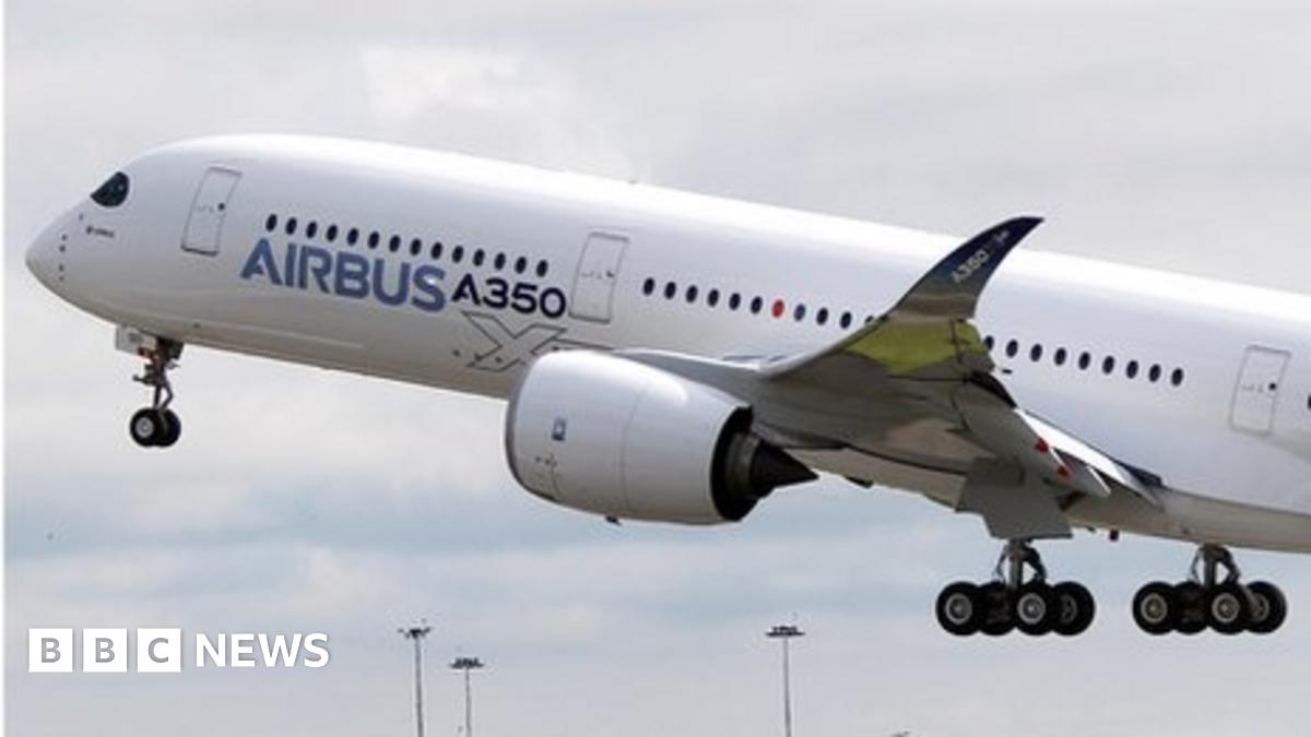 Airbus A350 successfully completes maiden test flight - BBC News
