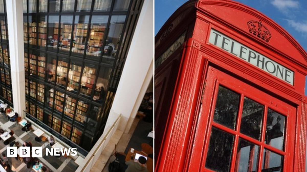 Red telephone boxes in Essex to become 'mini libraries' - BBC News