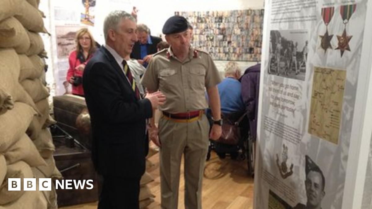 Exhibition on the history of Chorley's war effort opens - BBC News