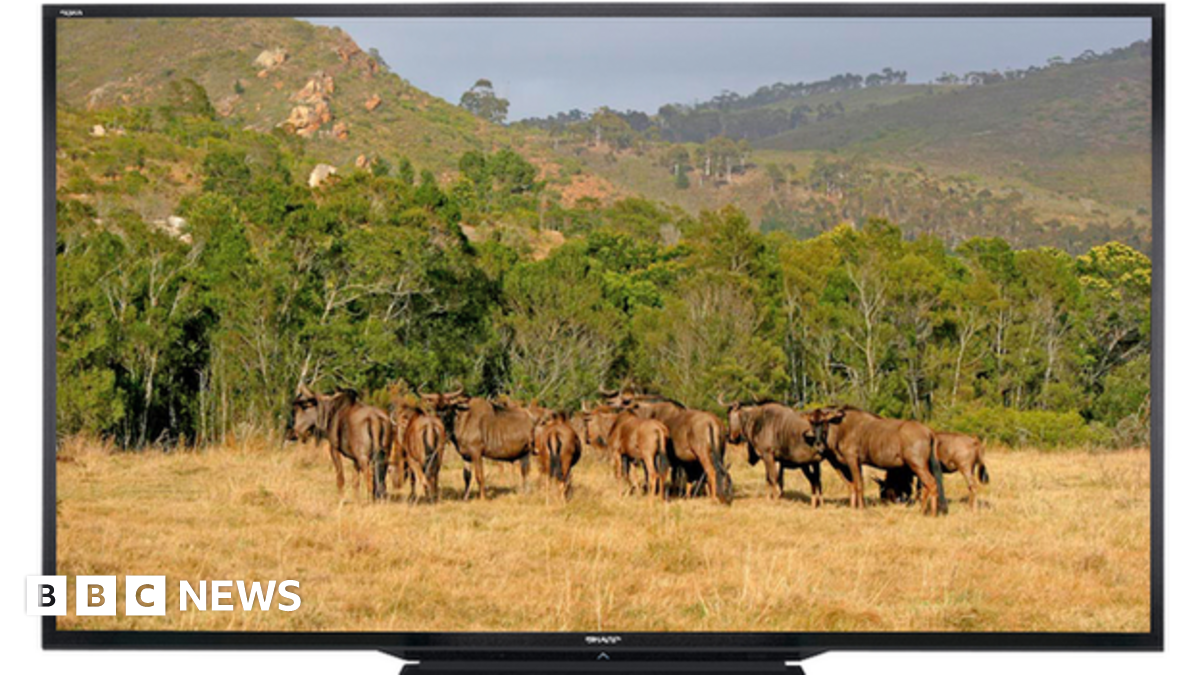 Sharp brings giant-sized 90in TV to Europe - BBC News