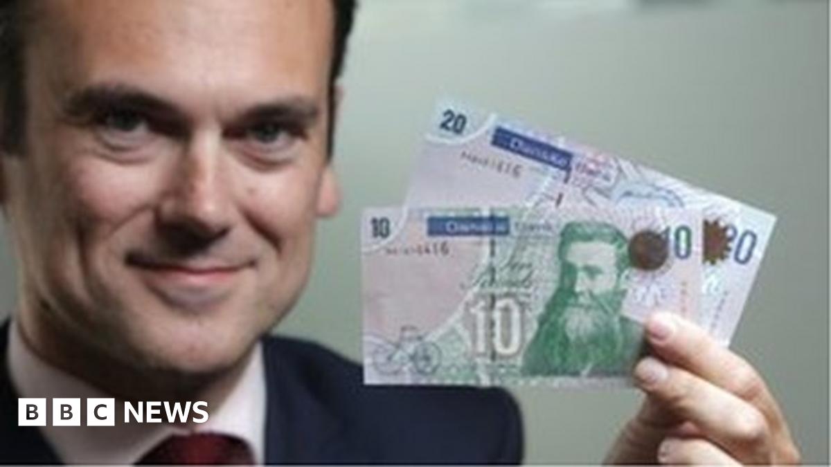 Danske Bank puts new bank-notes into circulation - BBC News