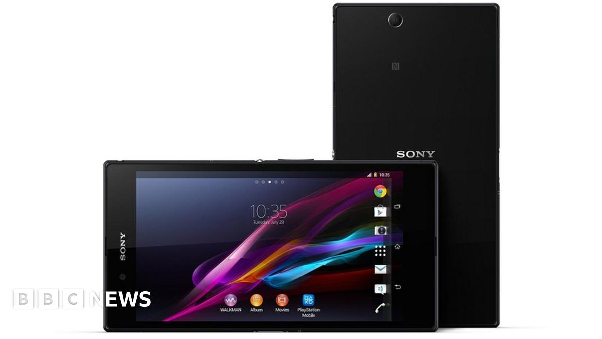 Sony launches giant waterproof Xperia Z Ultra phone - BBC News