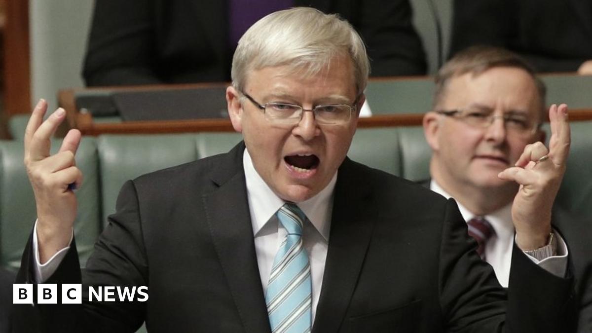 Kevin Rudd: Party saviour or 'recycled failure'? - BBC News