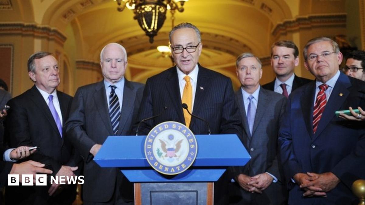 US Senate passes far-reaching immigration reform bill - BBC News