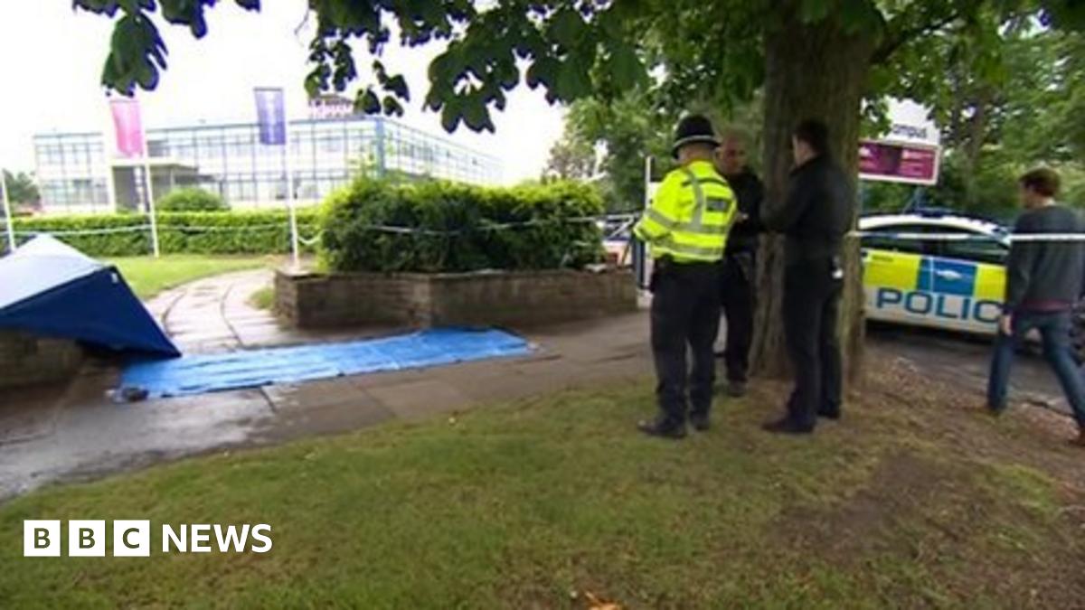 Pair bailed over double stabbing near Hall Green college - BBC News