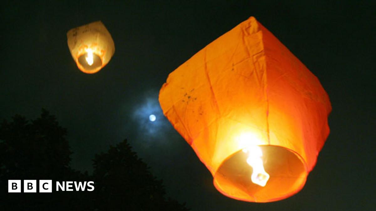 Five problems caused by Chinese lanterns - BBC News