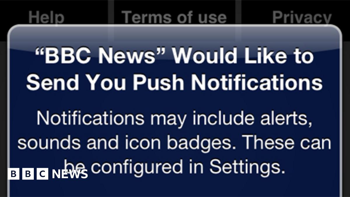 Push notifications for the BBC News app - BBC News