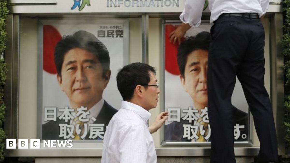 Japan begins upper house election campaign - BBC News