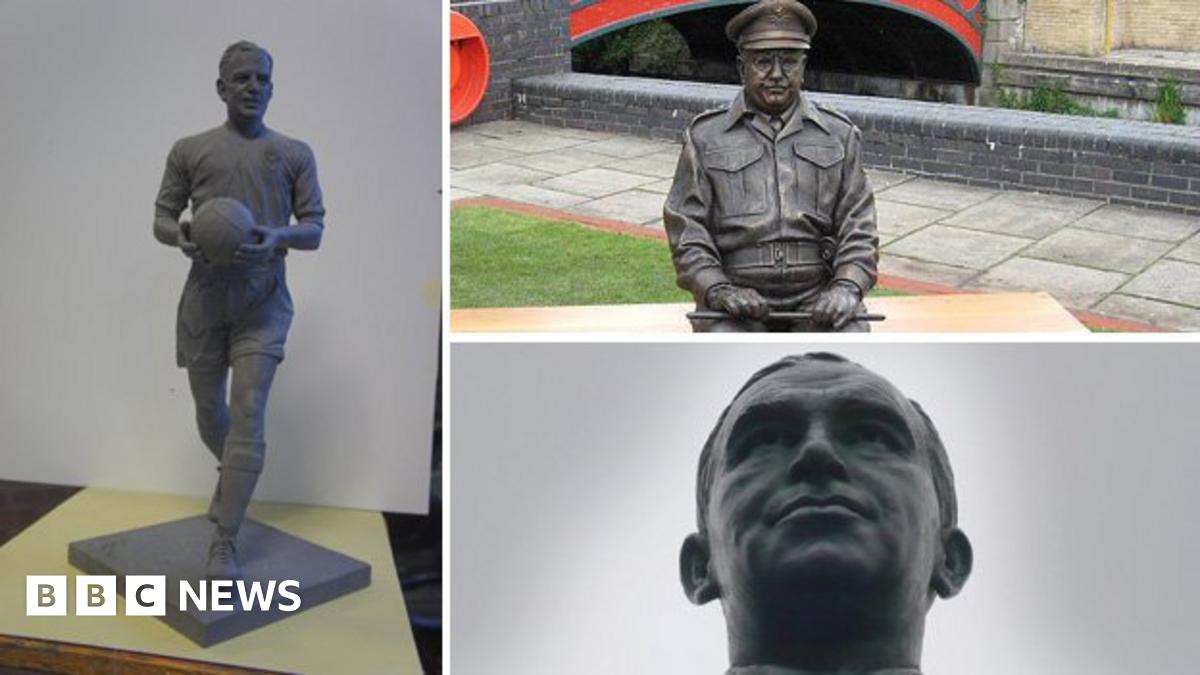 Nat Lofthouse statue gets Bolton Wanderers' approval - BBC News