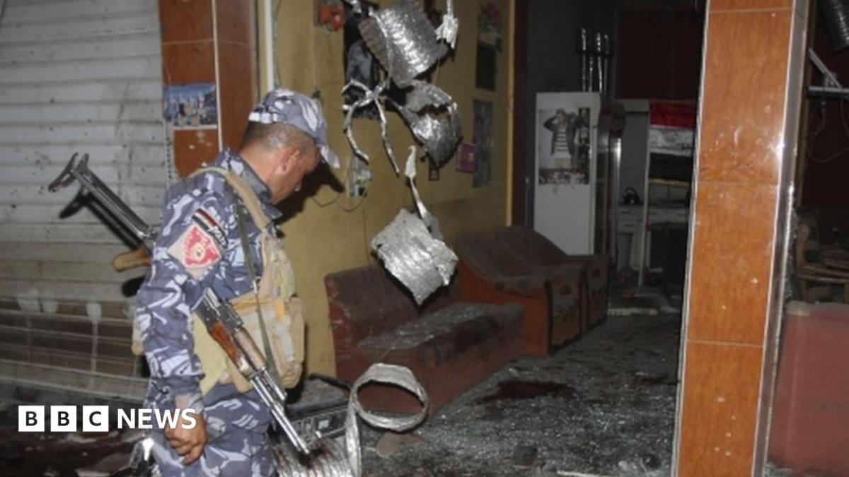 Iraqi city of Kirkuk hit by deadly bomb attack - BBC News