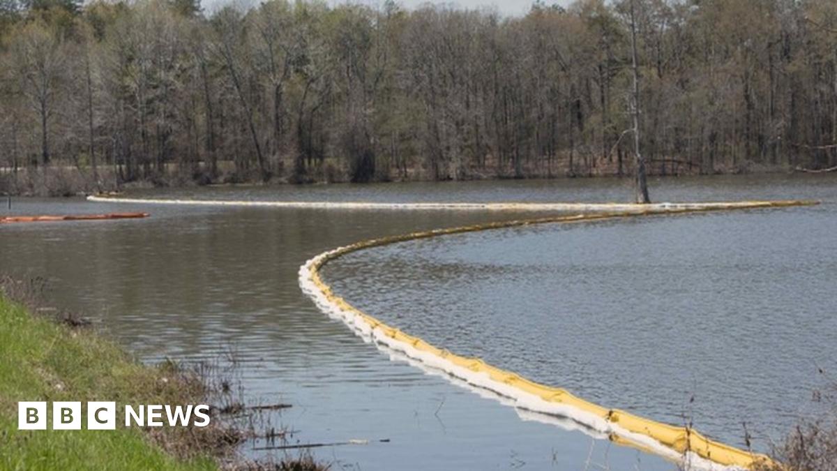 River Hamble oil spill exercise begins - BBC News