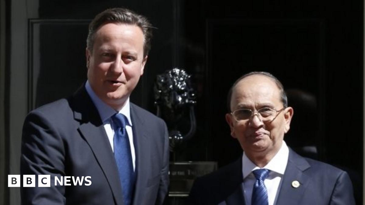 Cameron offers Burma more military co-operation - BBC News
