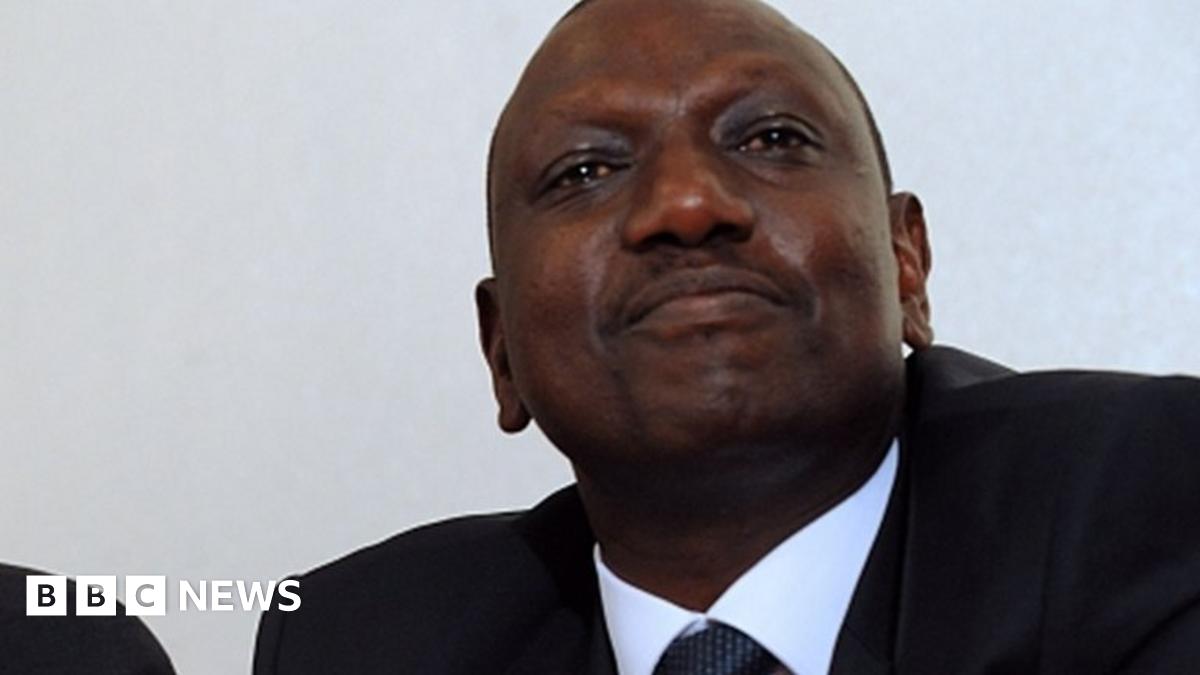ICC turns down William Ruto's request for Kenya trial - BBC News
