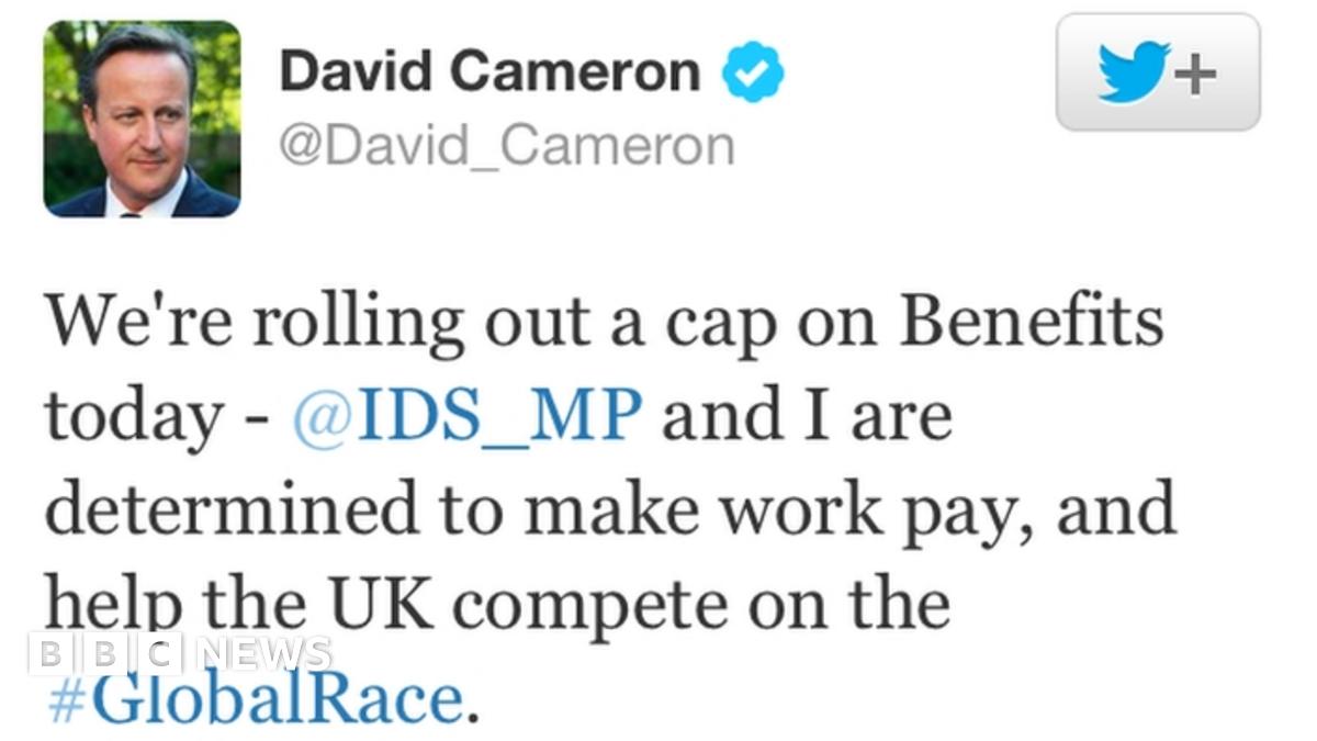 David Cameron tweet links to parody Duncan Smith account - BBC News