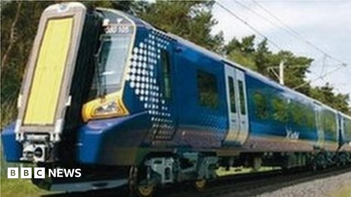 Train hits pram placed on railway line at Carntyne - BBC News