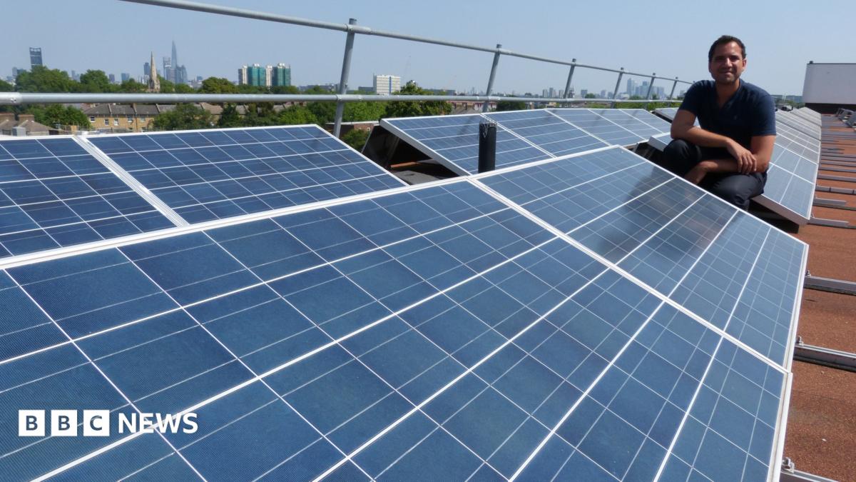 Let's go solar: How communities make energy together - BBC News