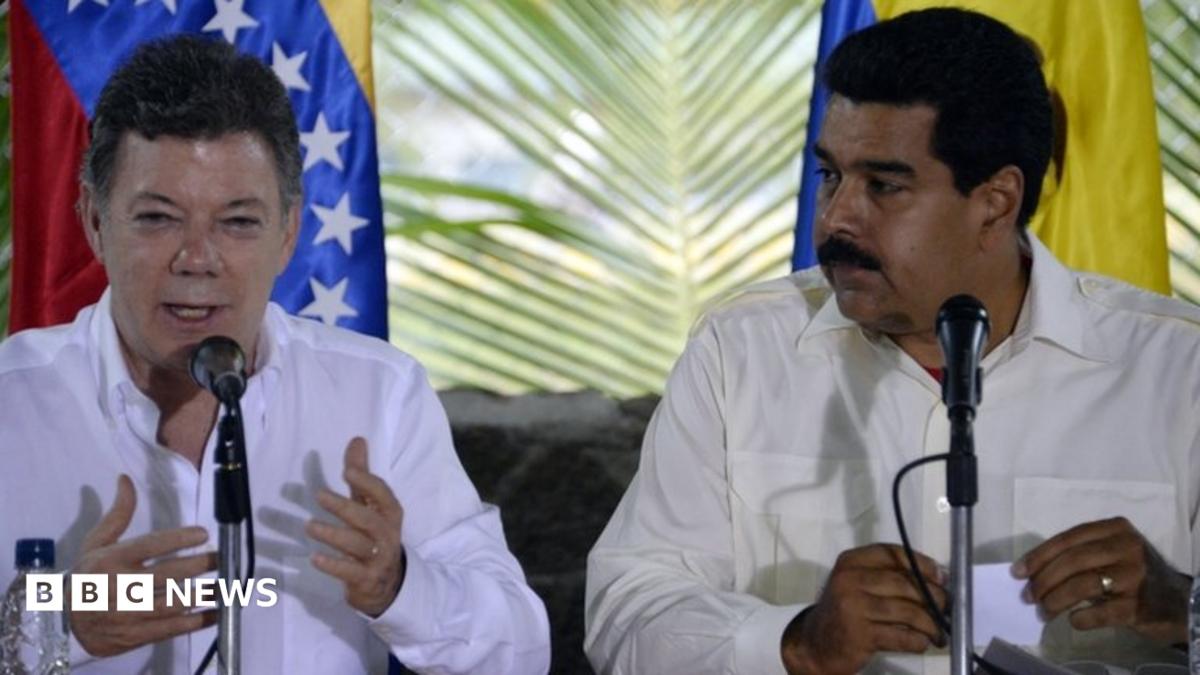 Venezuela and Colombia agree to mend strained relations - BBC News