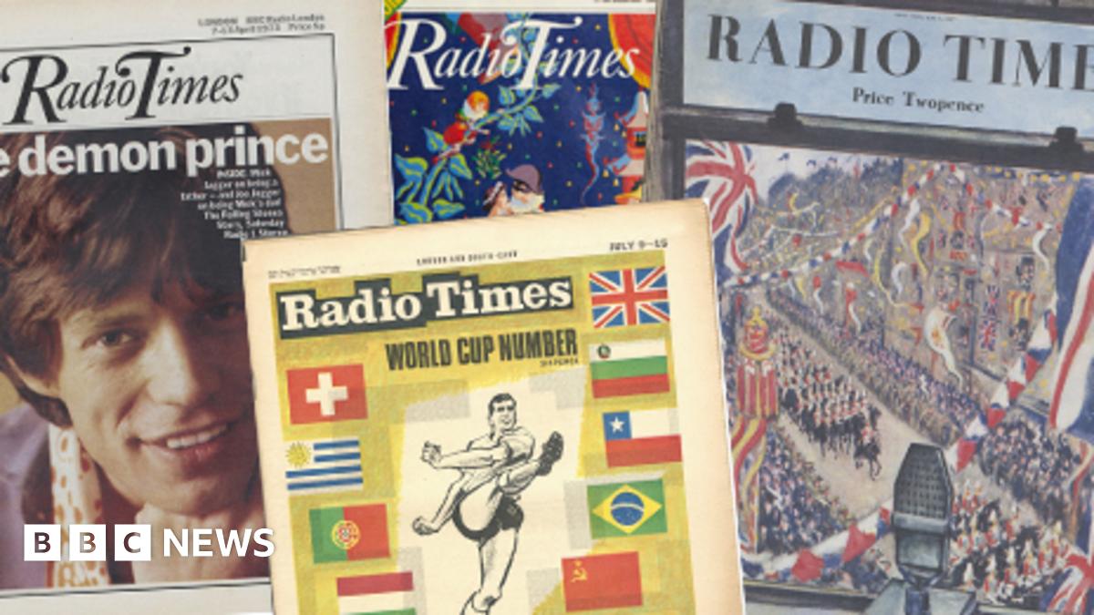 In pictures: Radio Times at 90 - BBC News