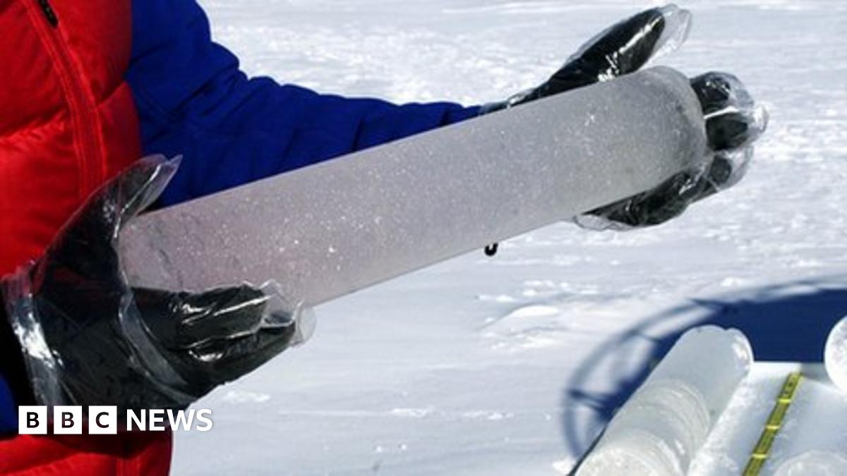 Ice core data supports ancient space impact idea - BBC News