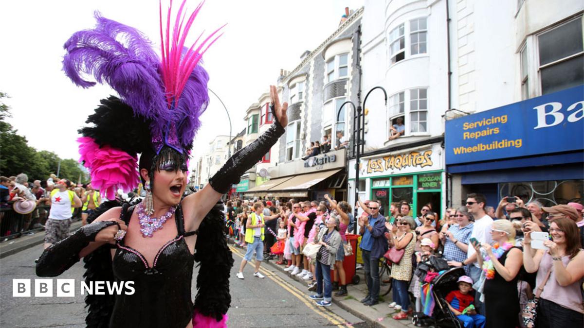 In pictures: Brighton Pride celebrations - BBC News