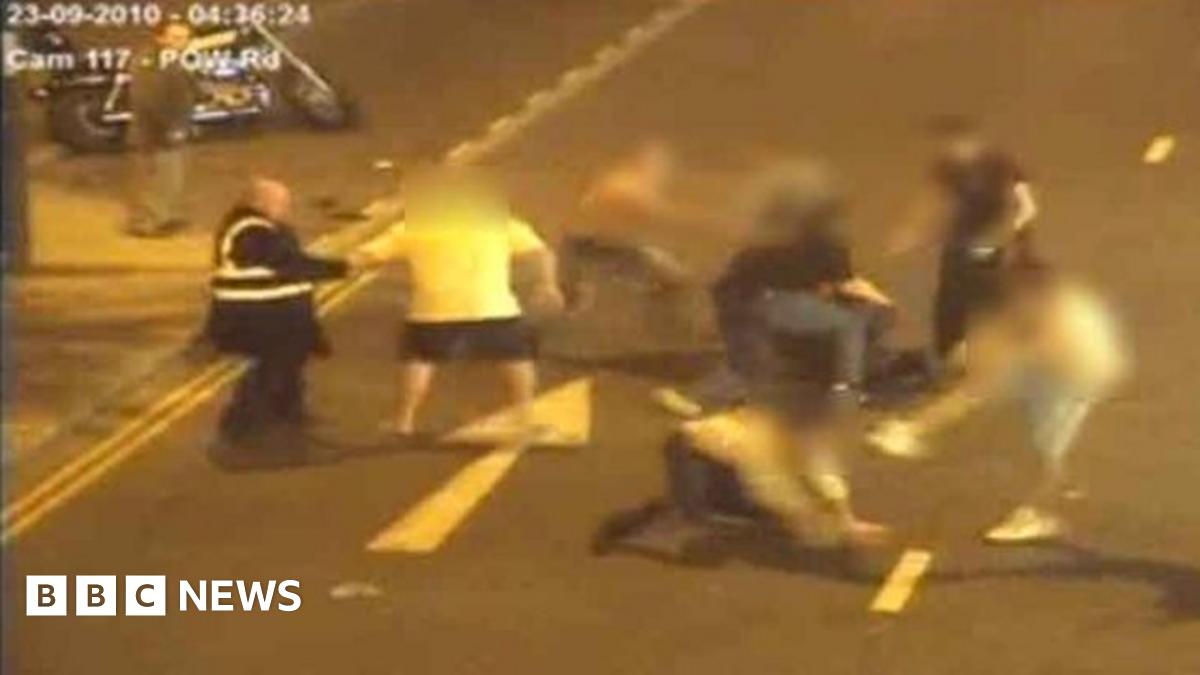 Norwich city centre CCTV street violence images released - BBC News