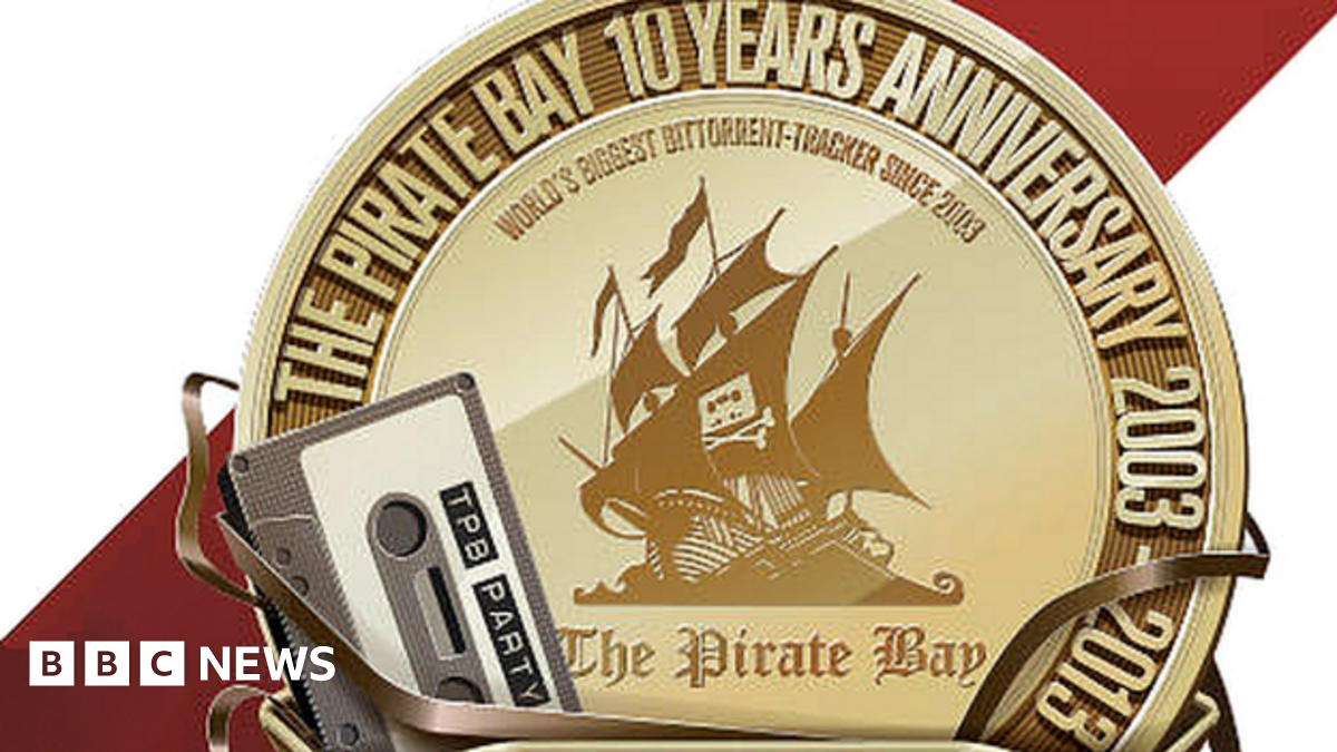 The Pirate Bay: BitTorrent site sails to its 10th birthday - BBC News