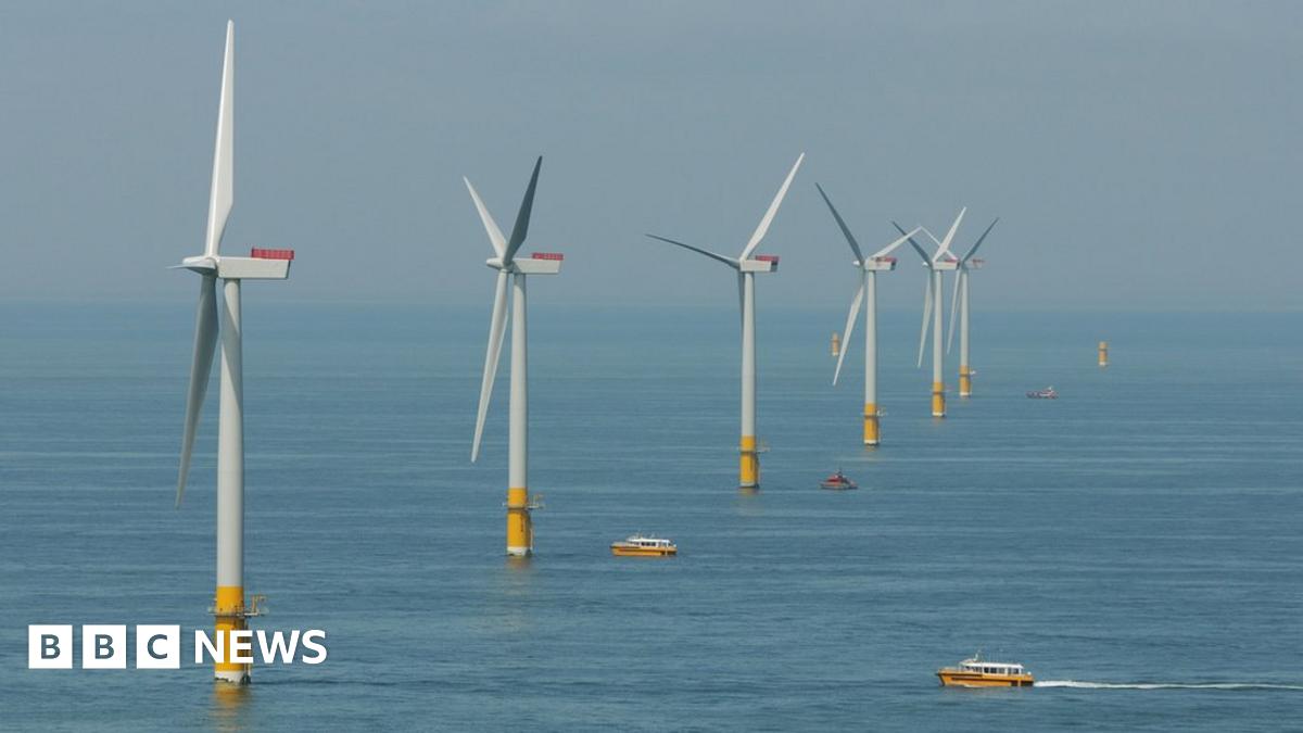 Greater Gabbard wind farm opens off East coast - BBC News