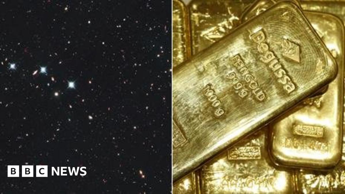 Space gold! (Is not most exciting part of this story) - BBC News