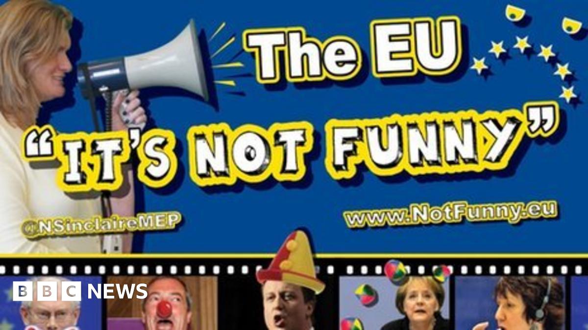 MEP Nikki Sinclaire gig: Can politics and comedy mix? - BBC News