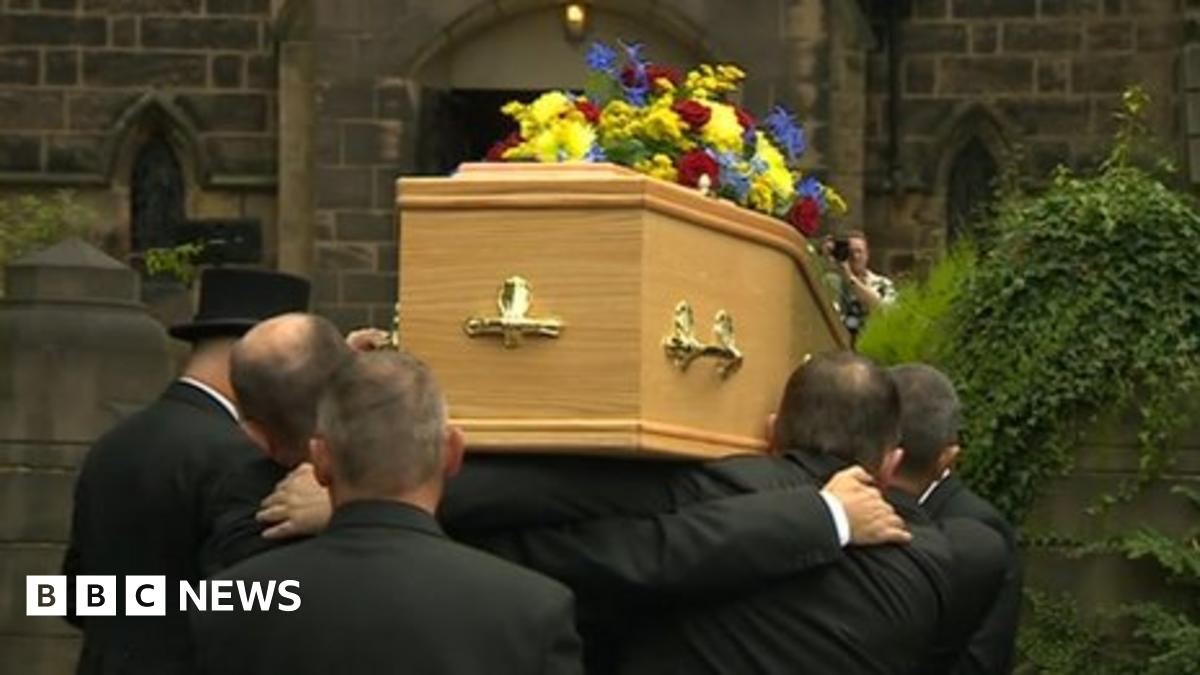 Kieran Knight: Funeral of boy who drowned in France - BBC News