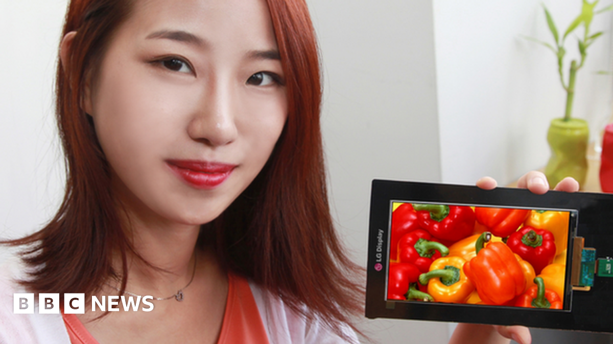 LG Display phone screen offers 'highest resolution' - BBC News