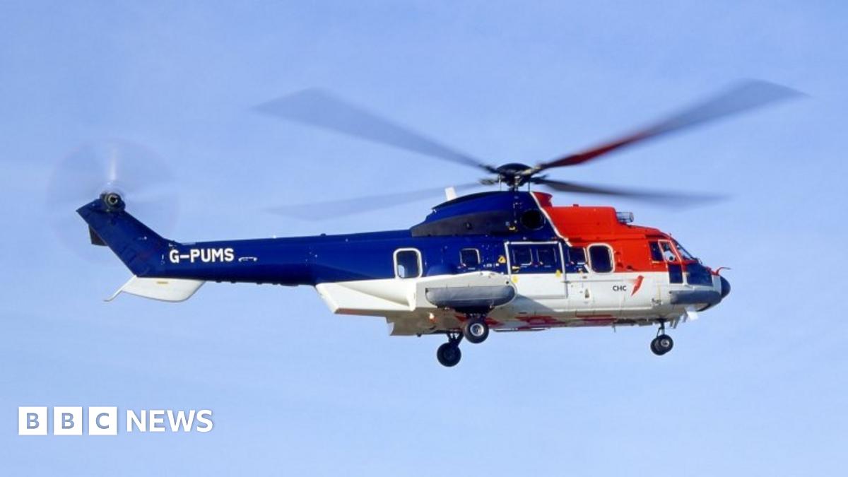 Shetland helicopter crash: All UK Super Pumas grounded - BBC News