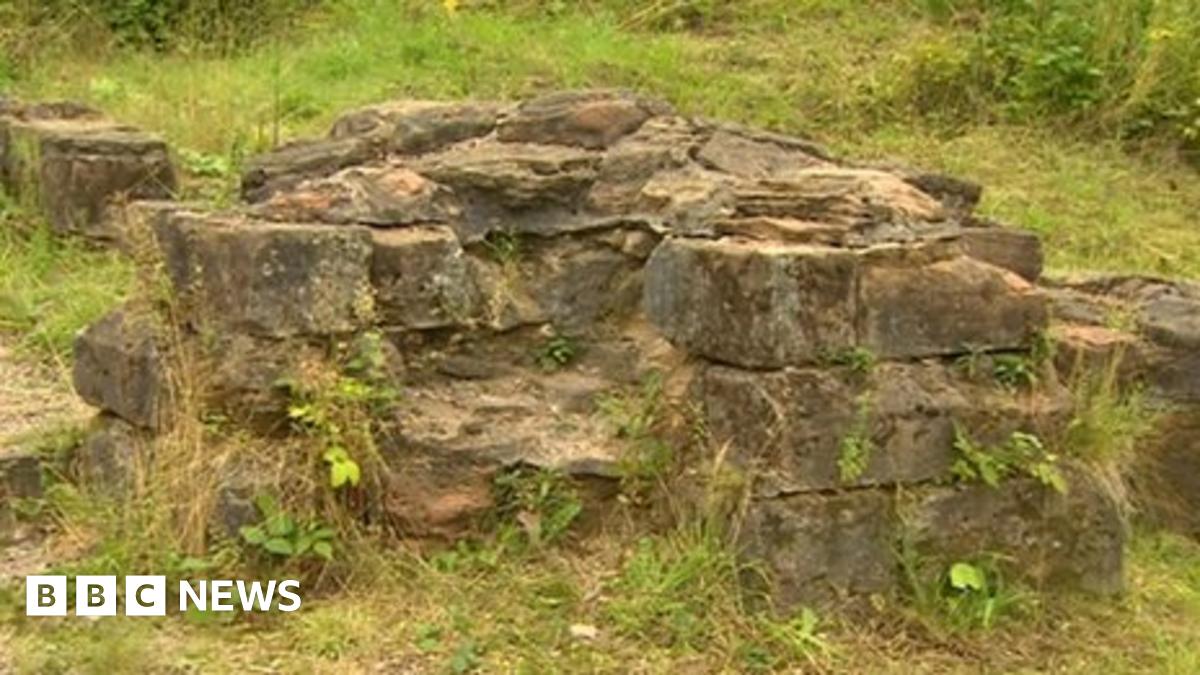 Work to preserve priory ruins at Sandwell Valley country park - BBC News
