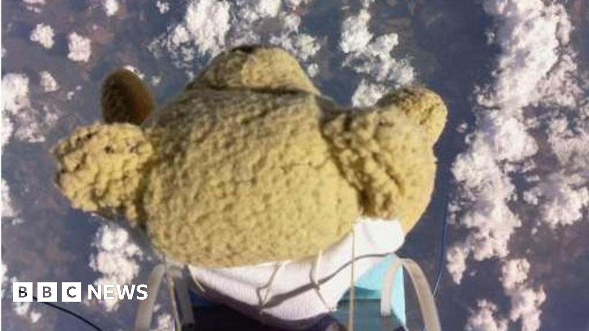 Giant leap for Pi-powered teddy bear - BBC News