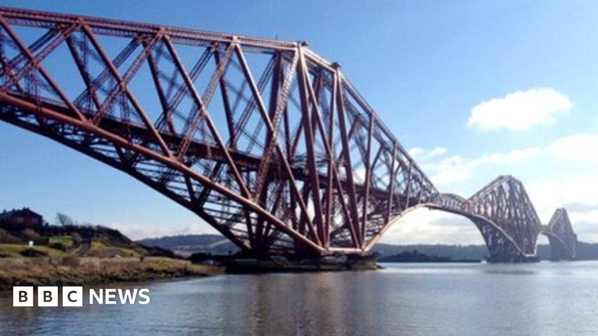 Plan for viewing platform at top of Forth Rail Bridge - BBC News