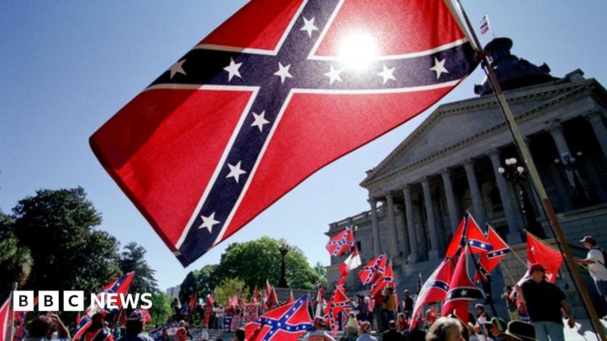 Why do people still fly the Confederate flag? - BBC News