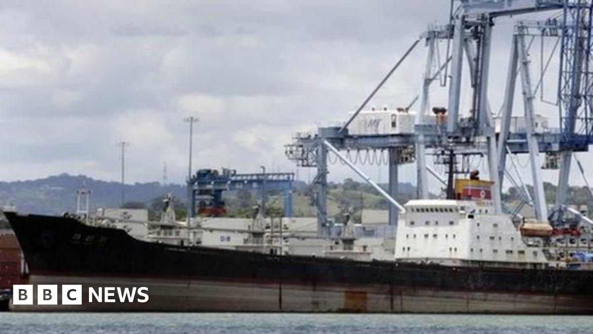 Panama: North Korea ship to Cuba 'broke arms embargo' - BBC News