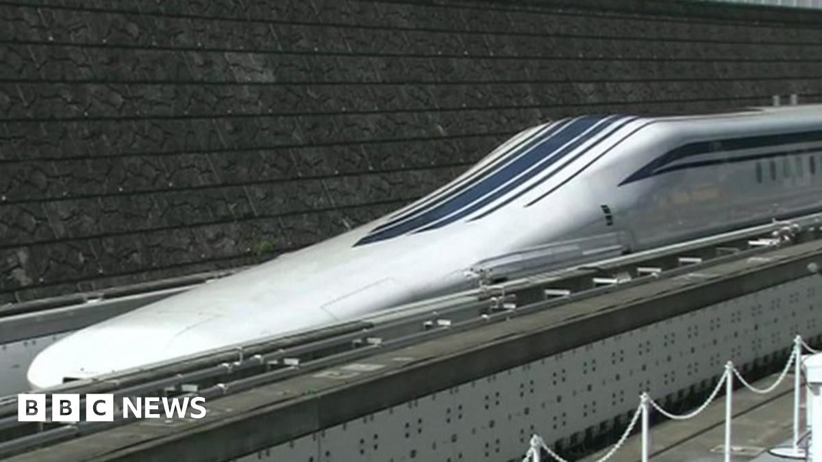 High-speed 'hover train' plans submitted for North - BBC News