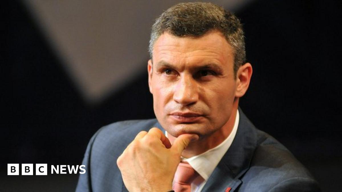 Ukraine boxer and MP Vitali Klitschko eyes presidency - BBC News