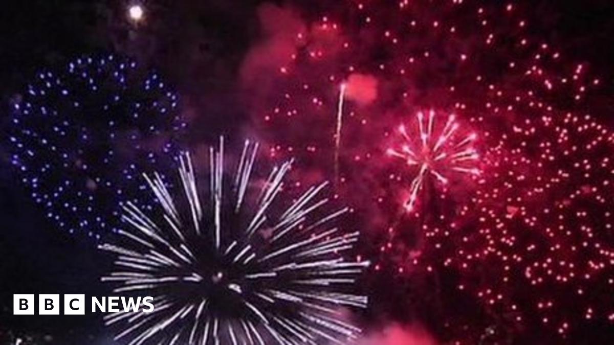 Newton Aycliffe fireworks display 'resurrection' hope - BBC News