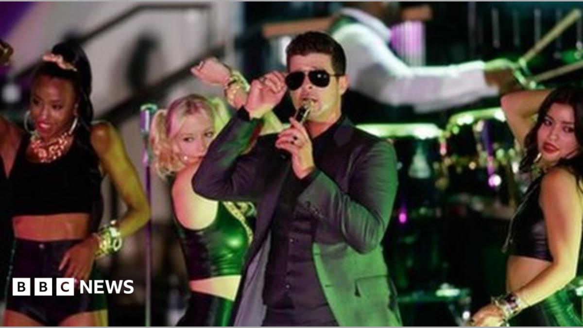 Are there blurred lines when it comes to copyright? - BBC News